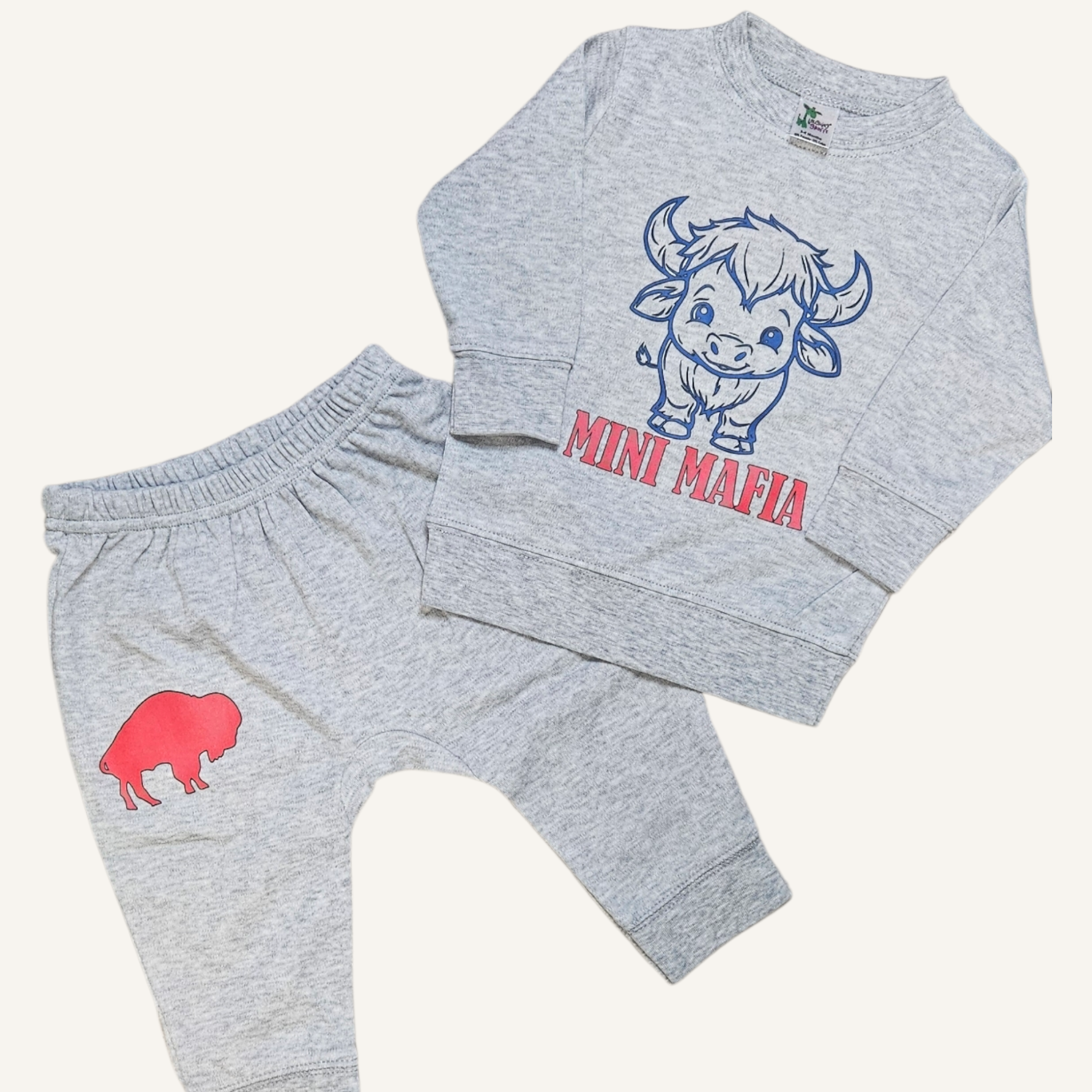 Mini Mafia Baby & Toddler Jogger Set – Soft Poly/Cotton – RVDLuxury